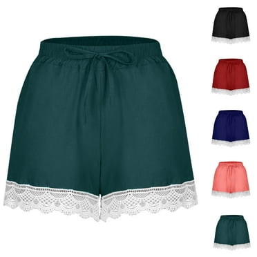 LilyLL Womens Plus Size Summer Beach Shorts Sport Elastic Waist Hot ...