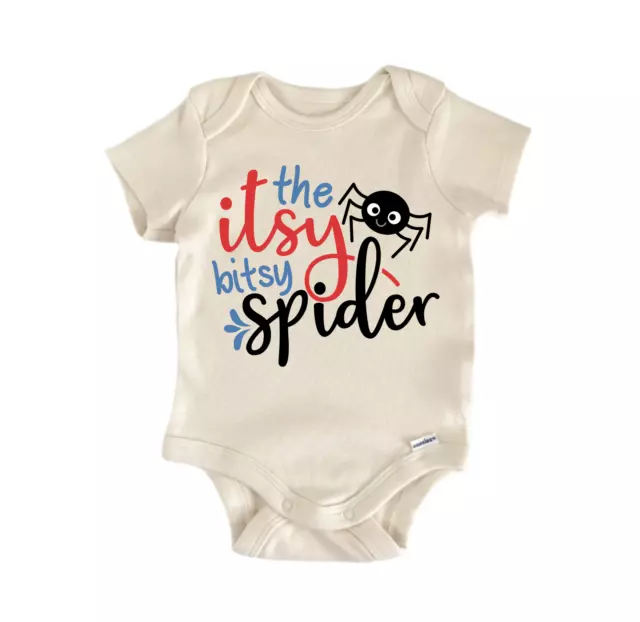 Itsy Bitsy Spider Nursery Rhyme Baby Boy Girl Clothes Infant Bodysuit ...