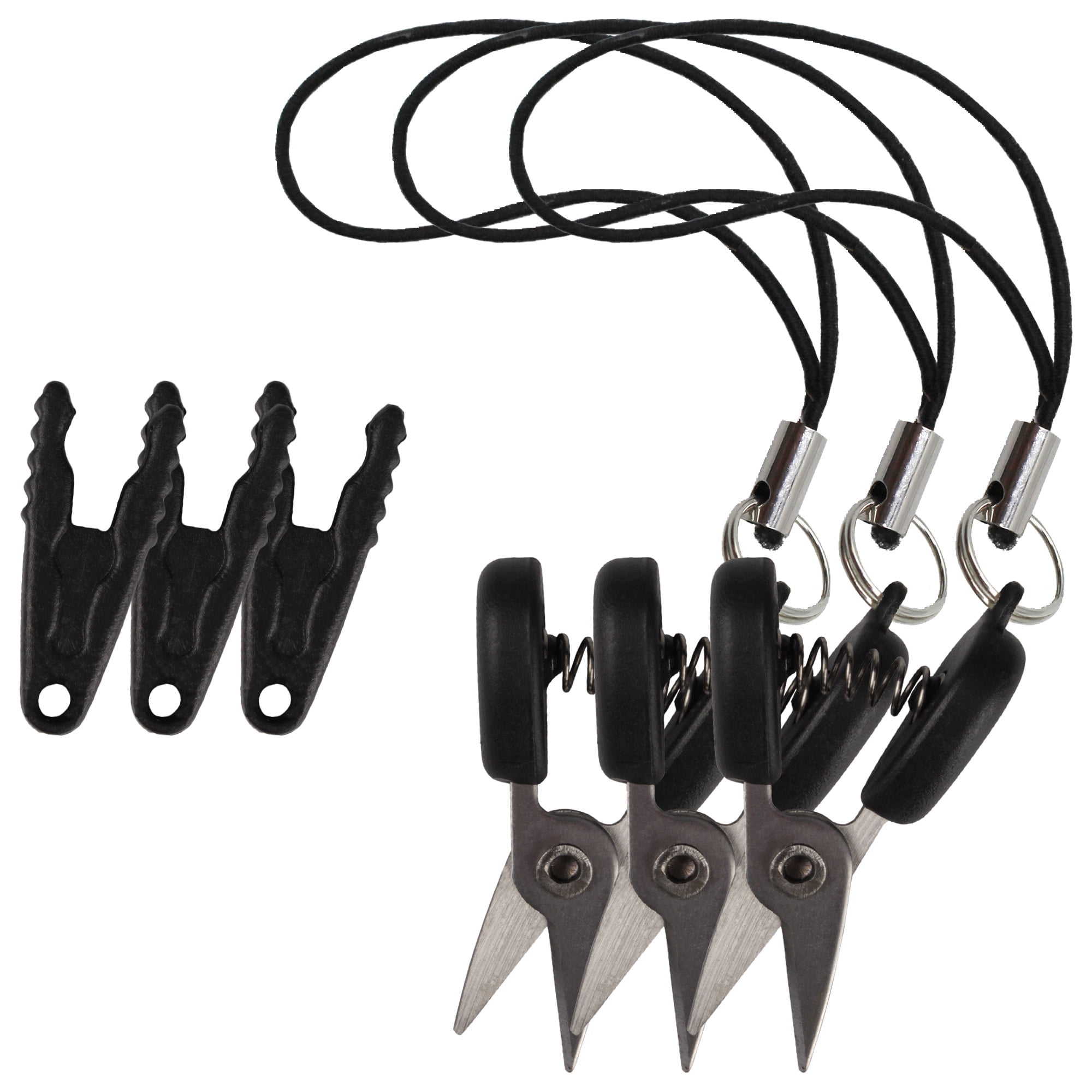 JubileeYarn Snippy Portable Keychain Scissors - Atomic Black - 3 ...