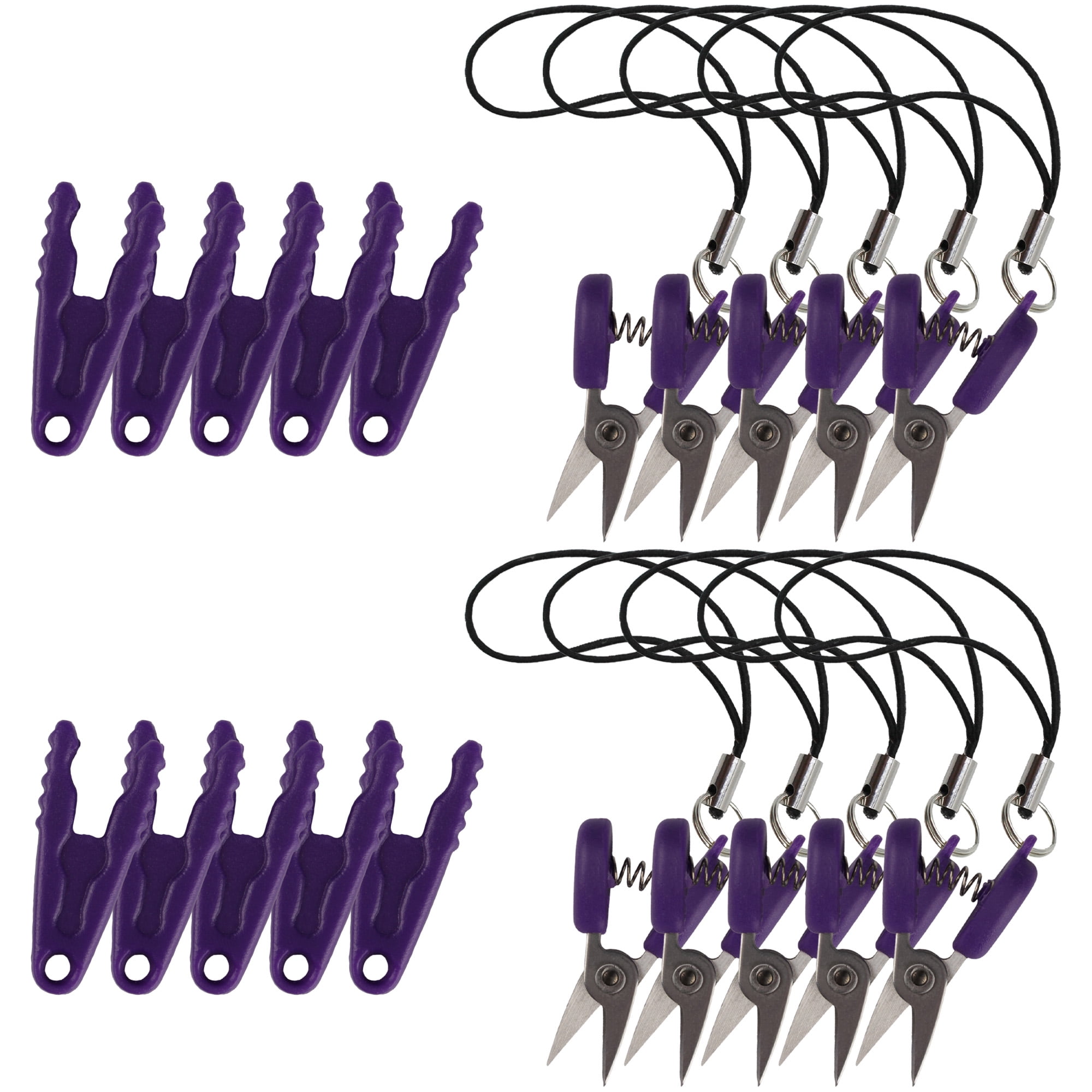 JubileeYarn Snippy Portable Keychain Scissors - Electric Indigo - 10 ...