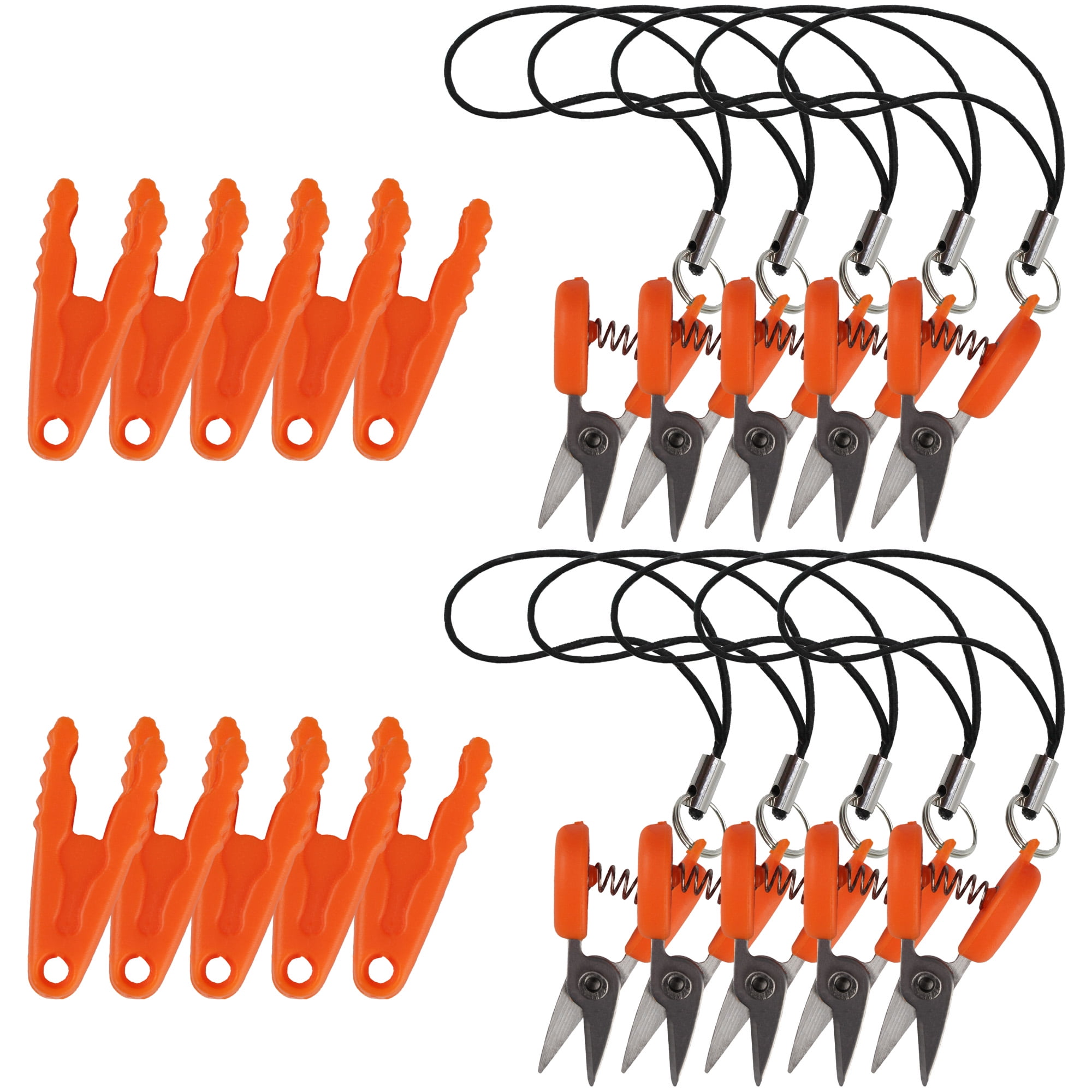 JubileeYarn Snippy Portable Keychain Scissors - Vivid Orange - 10 ...