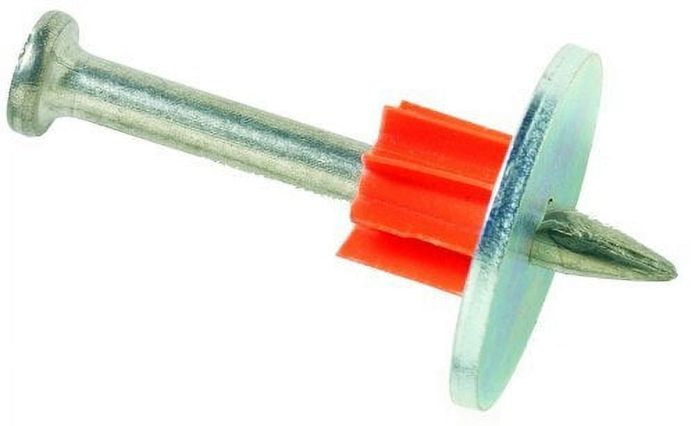 Itw 00797 1" Powder Fastener Pin With Washer 1508SD 100 Count - Walmart.com