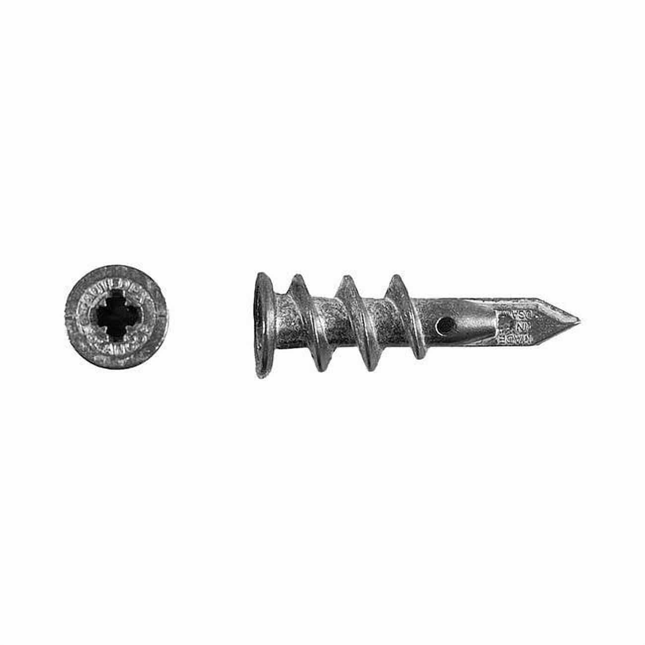 E-Z Ancor Wall Anchor, 1-5/8" L, Nylon, 50 lbs Tension Strength, 1500 ...
