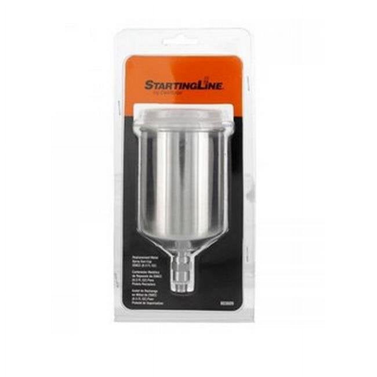 Itw Devilbiss 803609 Straighline 250cc Cup / Push In Lid - Walmart.com