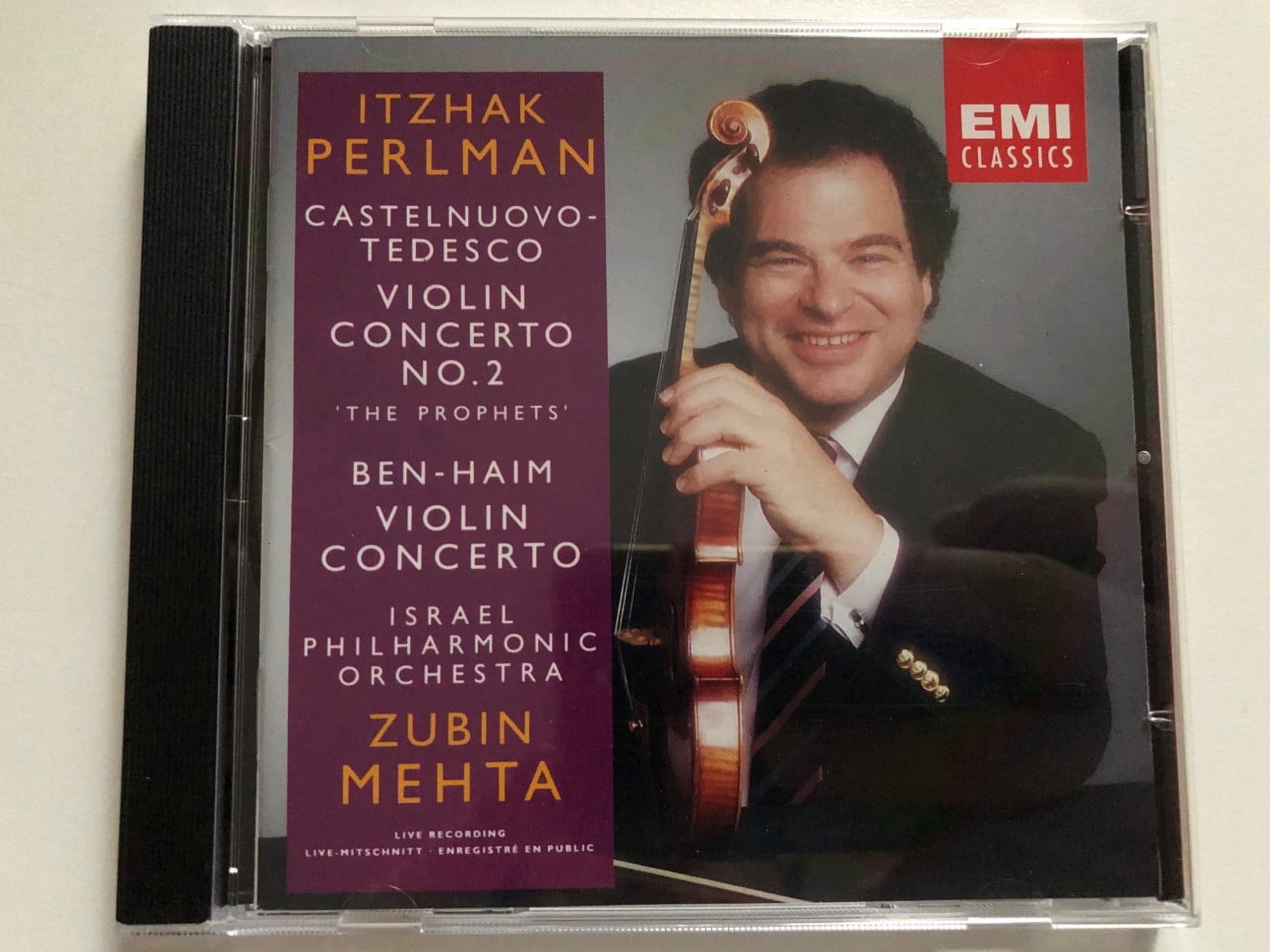 Itzhak Perlman, Castelnuovo Tedesco - Violin Concertos No. 2 'The ...