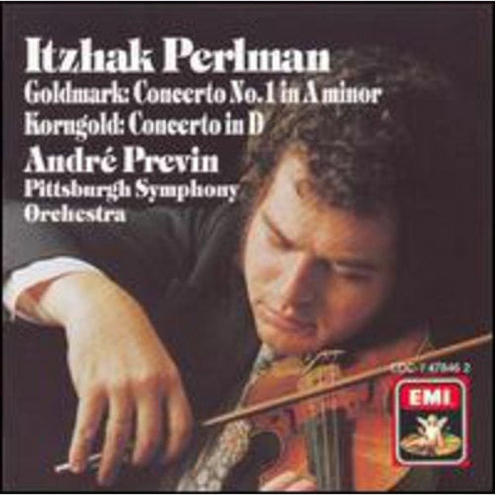 Itzhak Perlman - Goldmark & Korngold: Violin Concertos / Previn ...
