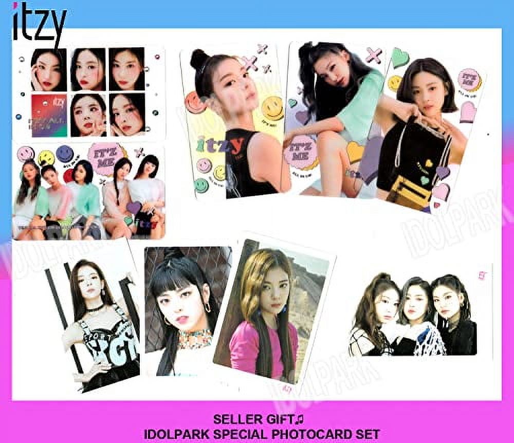 Itzy Official Light Ring Fanlight (+Seller's Gift Photo Cards Set ...