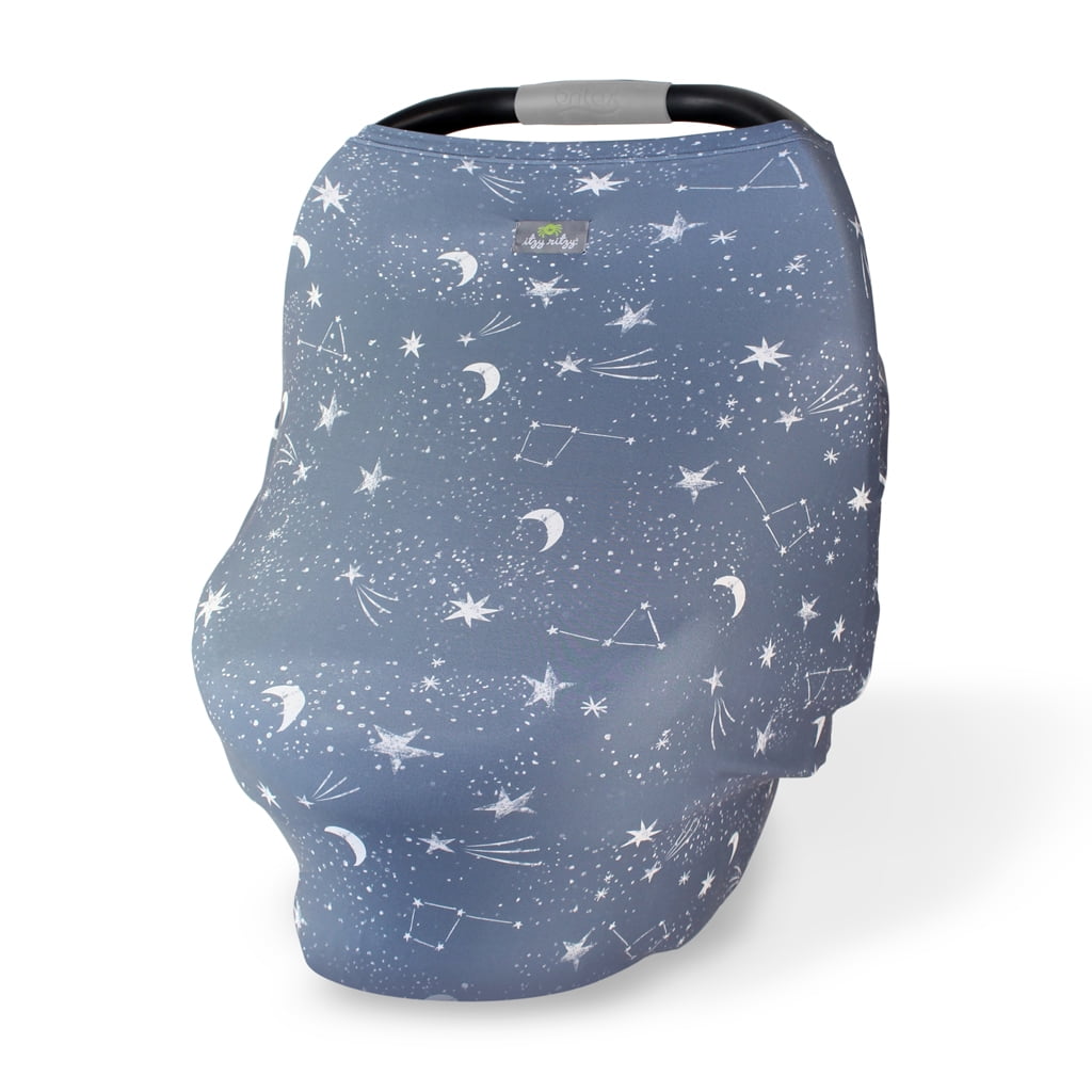 Itzy Ritzy 4-in-1 Nursing Cover Car Seat Cover Shopping Cart Cover ...