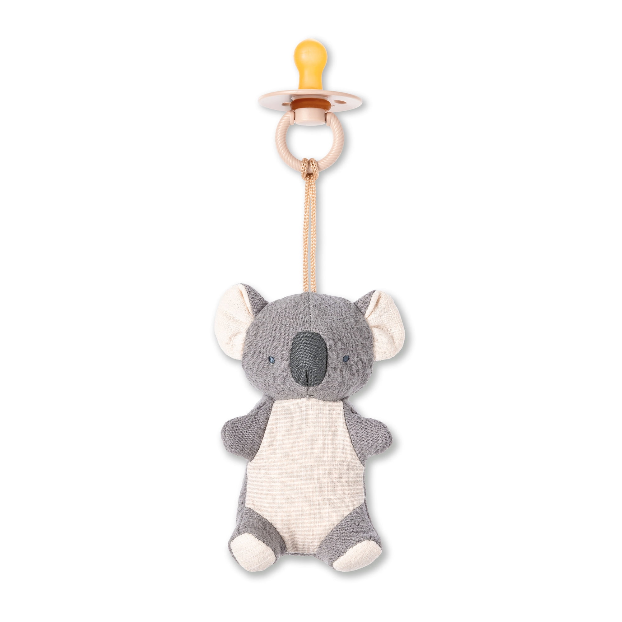 Itzy Ritzy Bitzy Bespoke Pacifier Pal - Grey Koala - Walmart.com