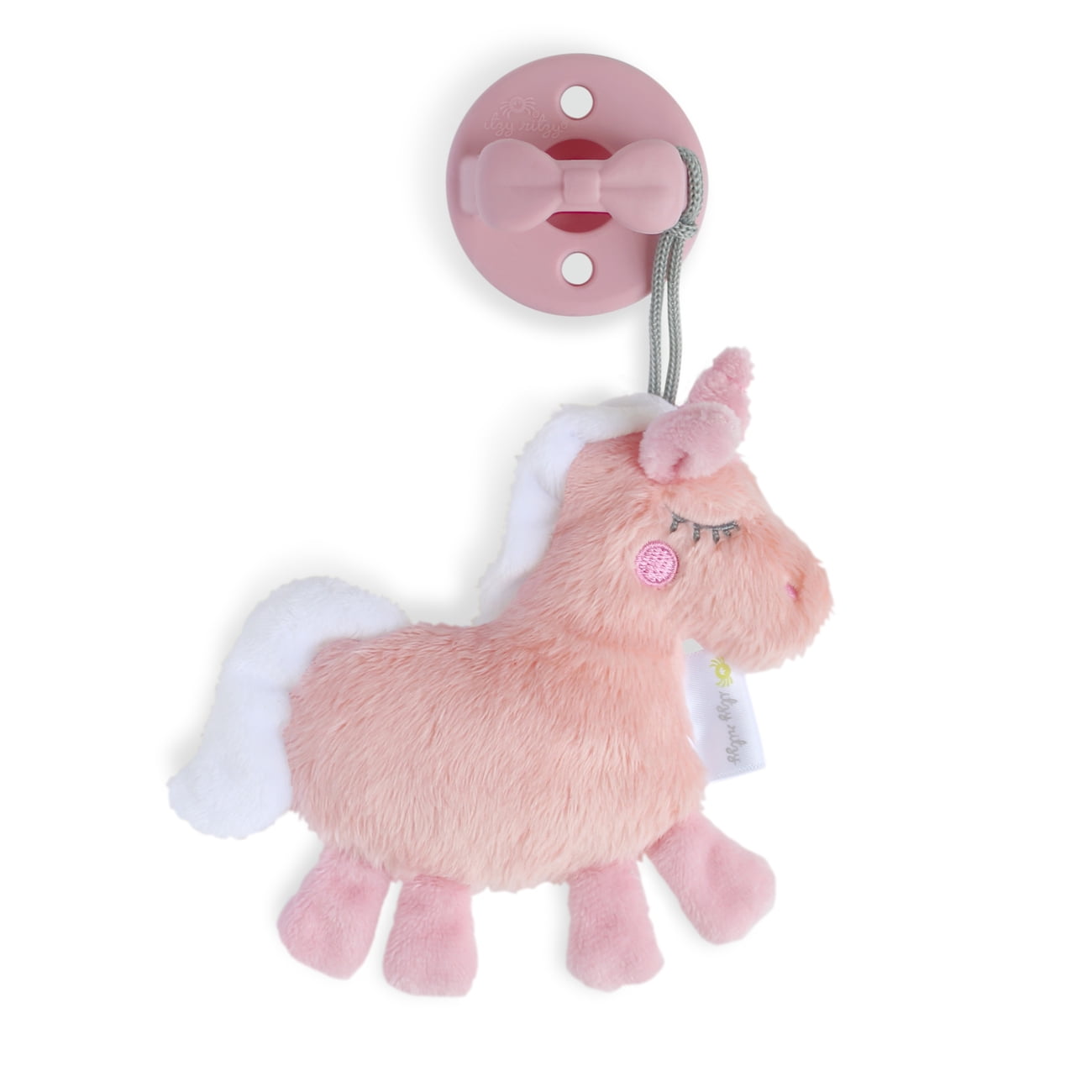 Itzy Ritzy Sweetie Pal Pacifier - Unicorn with Pink Paci - Walmart.com