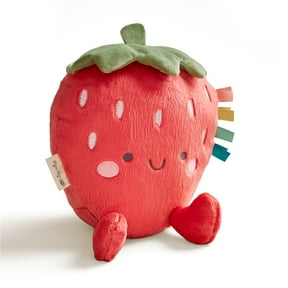 Joyivity Reversible Strawberry Bunny Plush Toy, 10 inch, Cute Fluffy ...