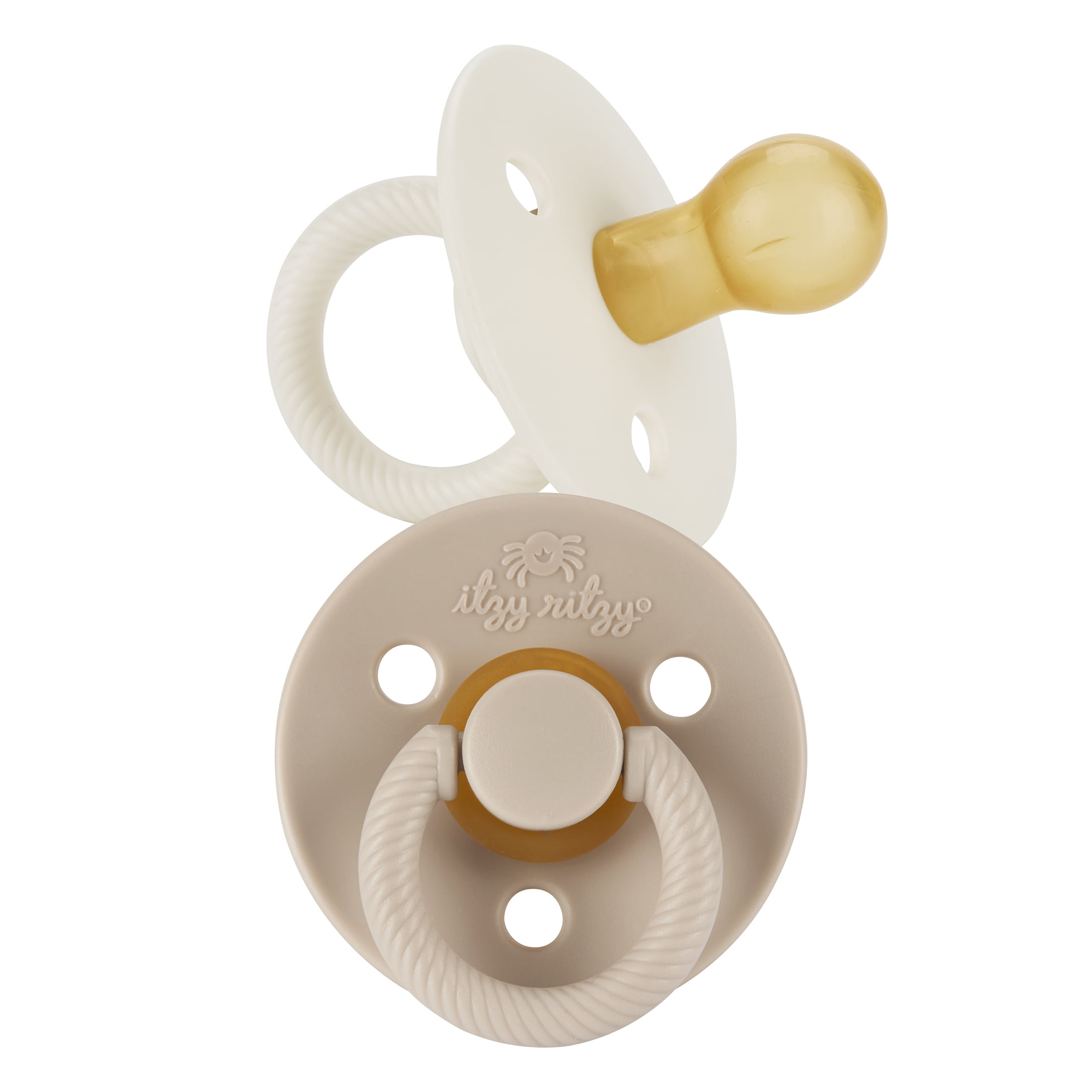 Itzy Soother™ Natural Rubber Pacifiers, Coconut & Toast, 6-18m ...