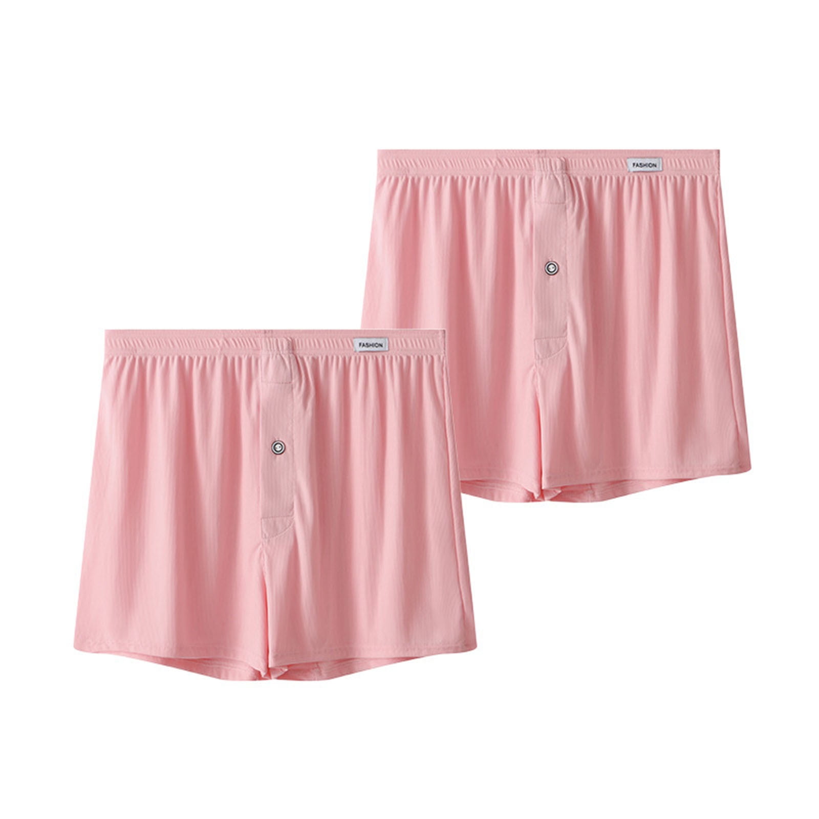 Iugvhana 2/3 Pack Mens Basic Solid Boxers, Comfortable Boxer Underwear ...