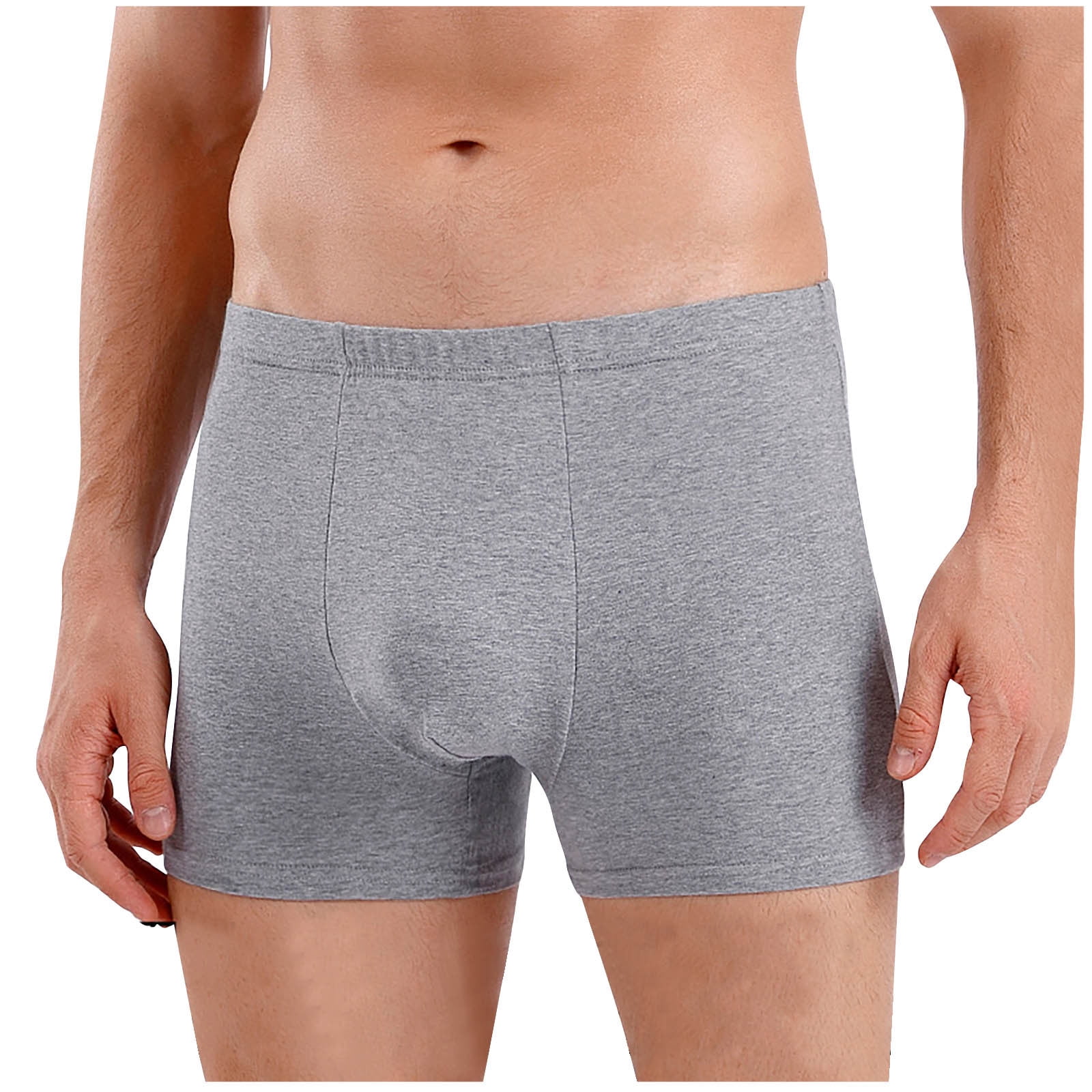 Iugvhana Incontinence Underwear for Men – Washable Cotton Boxers, Leak ...