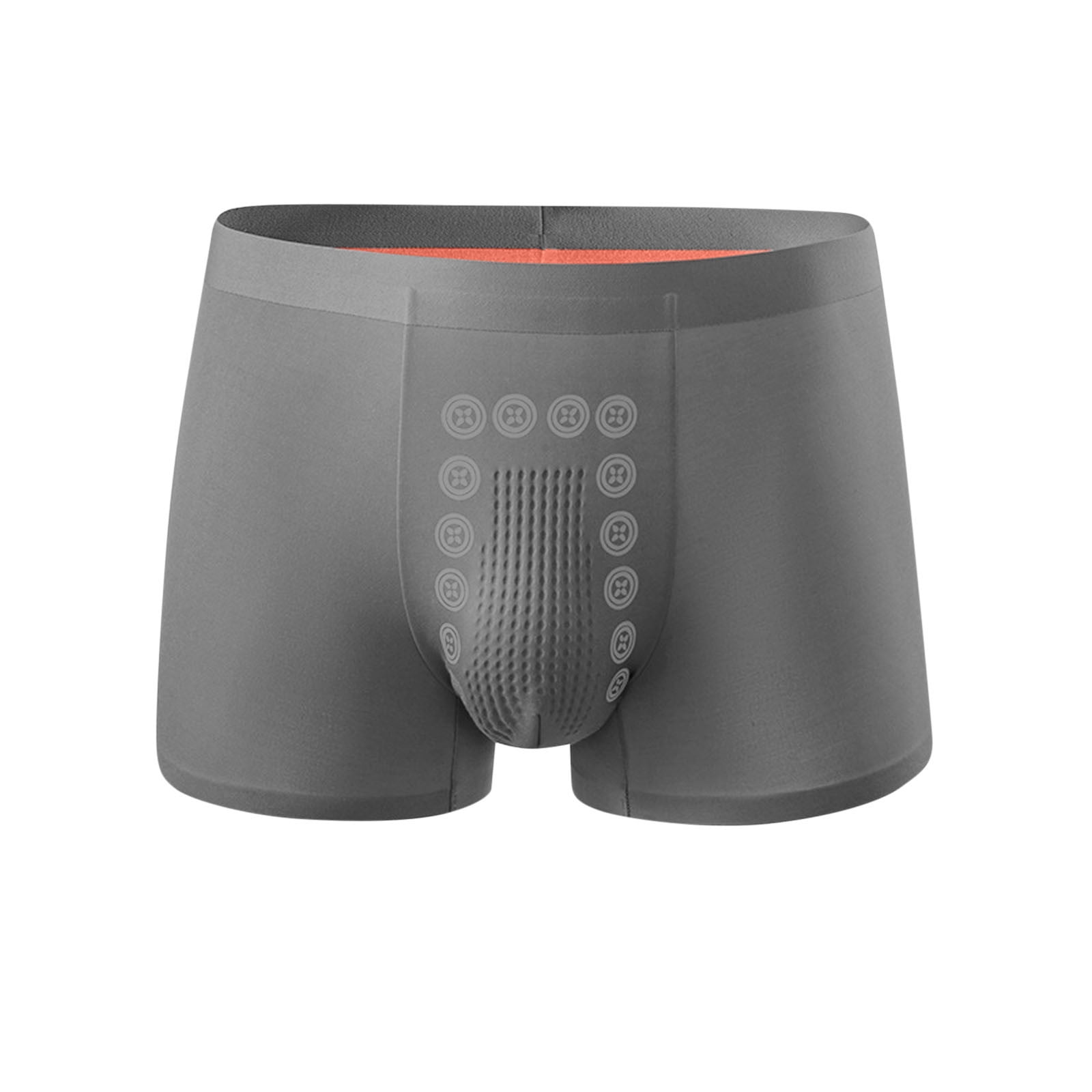Iugvhana Men's Mesh Breathable Underwear Boxer Briefs Fly with Built-in ...