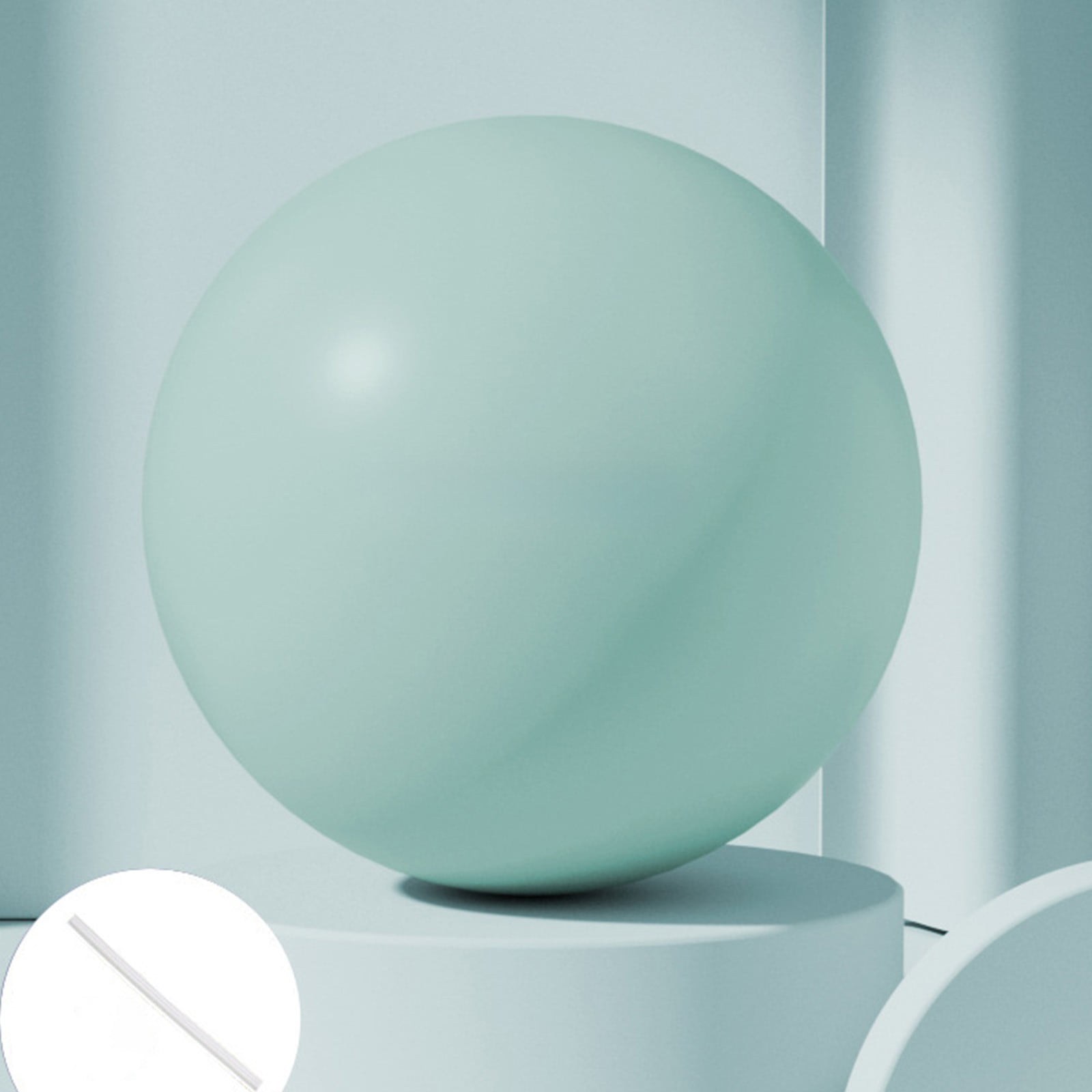 Iuhan 20cm Yoga Balls for Adults, Postpartum Recovery Pelvic Floor ...