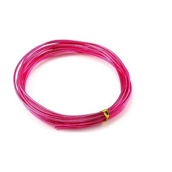 Iuhan 3mm Aluminum Wire, 3mm Anodized Aluminum Craft Wire for Jewelry ...