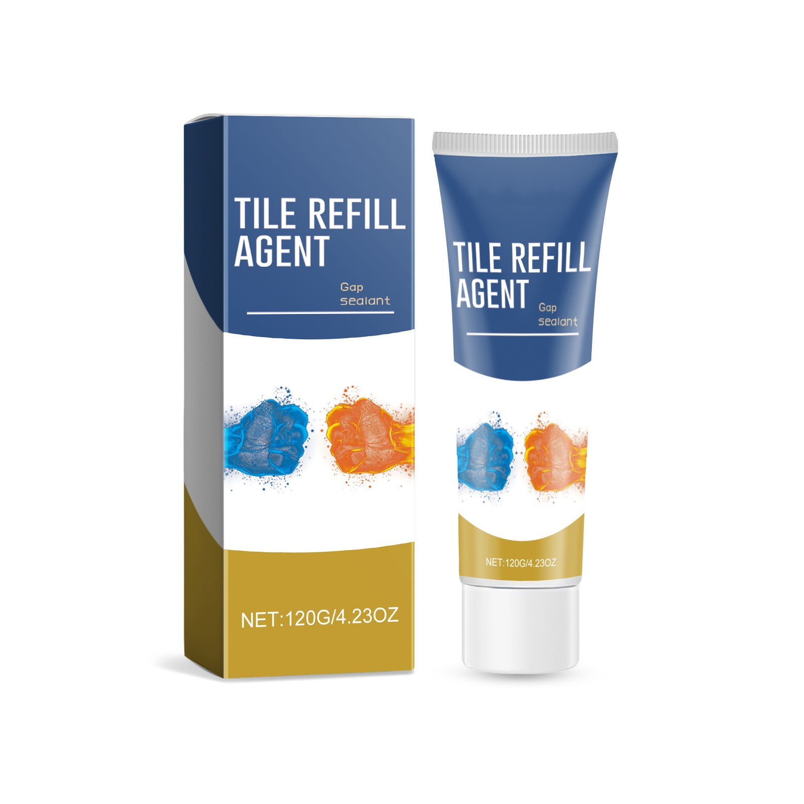 Iuhan Ceramic Tile Grout Repair Agent, Household Bathroom Kitchen Crack ...