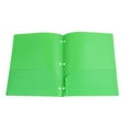 Iuhan Plastic Folders With Pockets, Heavy Duty Letter Size 3 Hole Punch ...