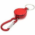 Iuhan Retractable Key Chain Badge Reel, Carabiner ID Holder with 20cm ...