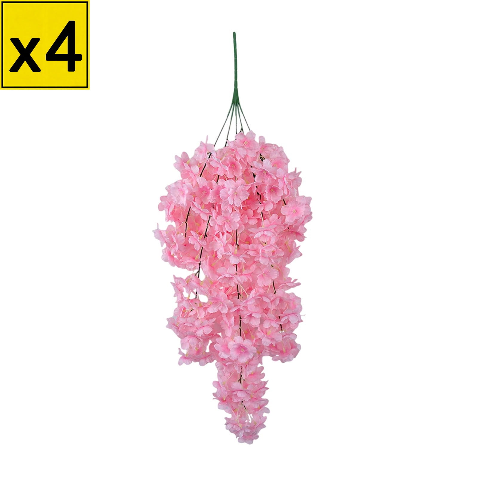 Iumwxz Artificial Morning Glory Vines Hanging Decor with Eucalyptus ...