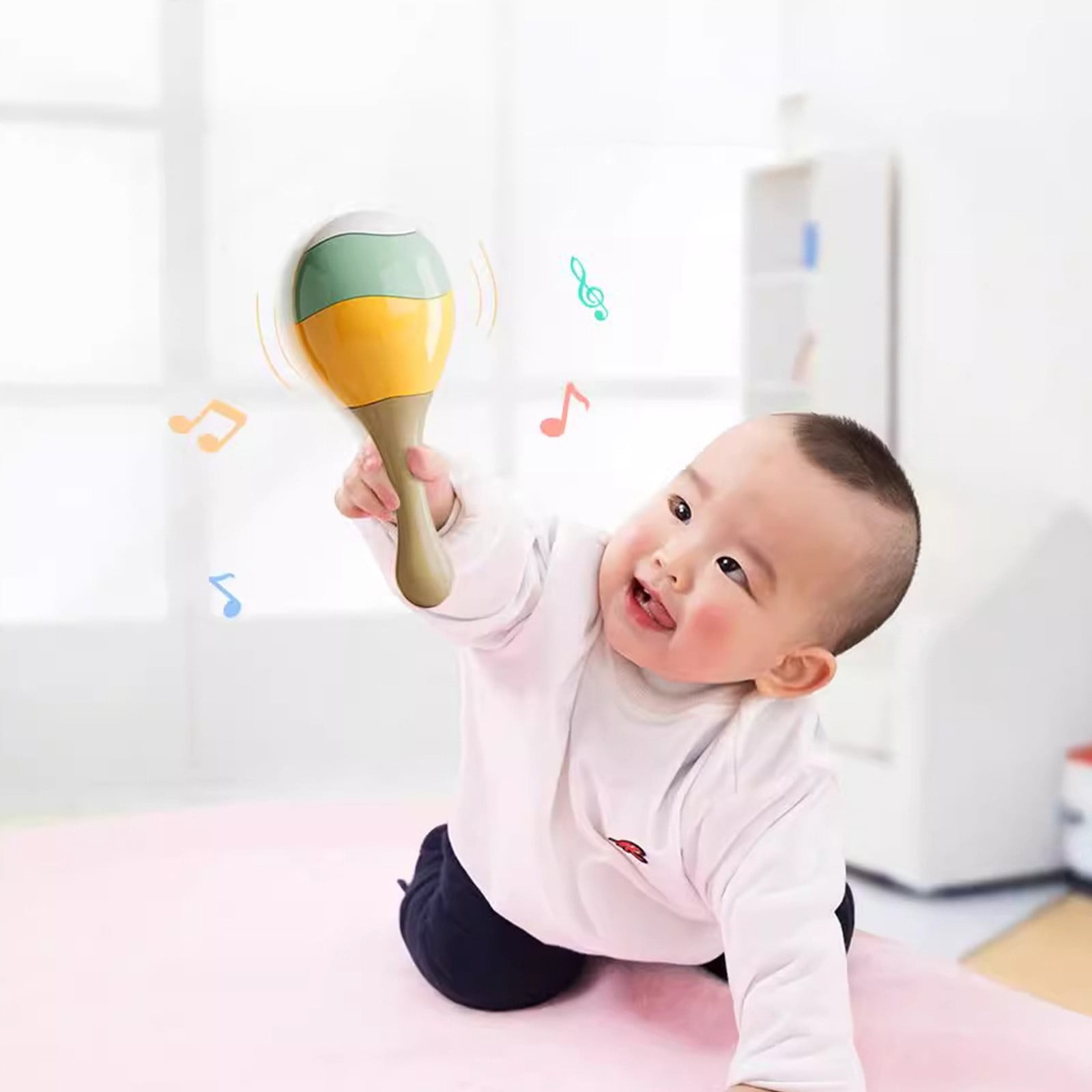 Iumwxz 'S Early Education Musical Instrument Mini Wooden Maracas ...