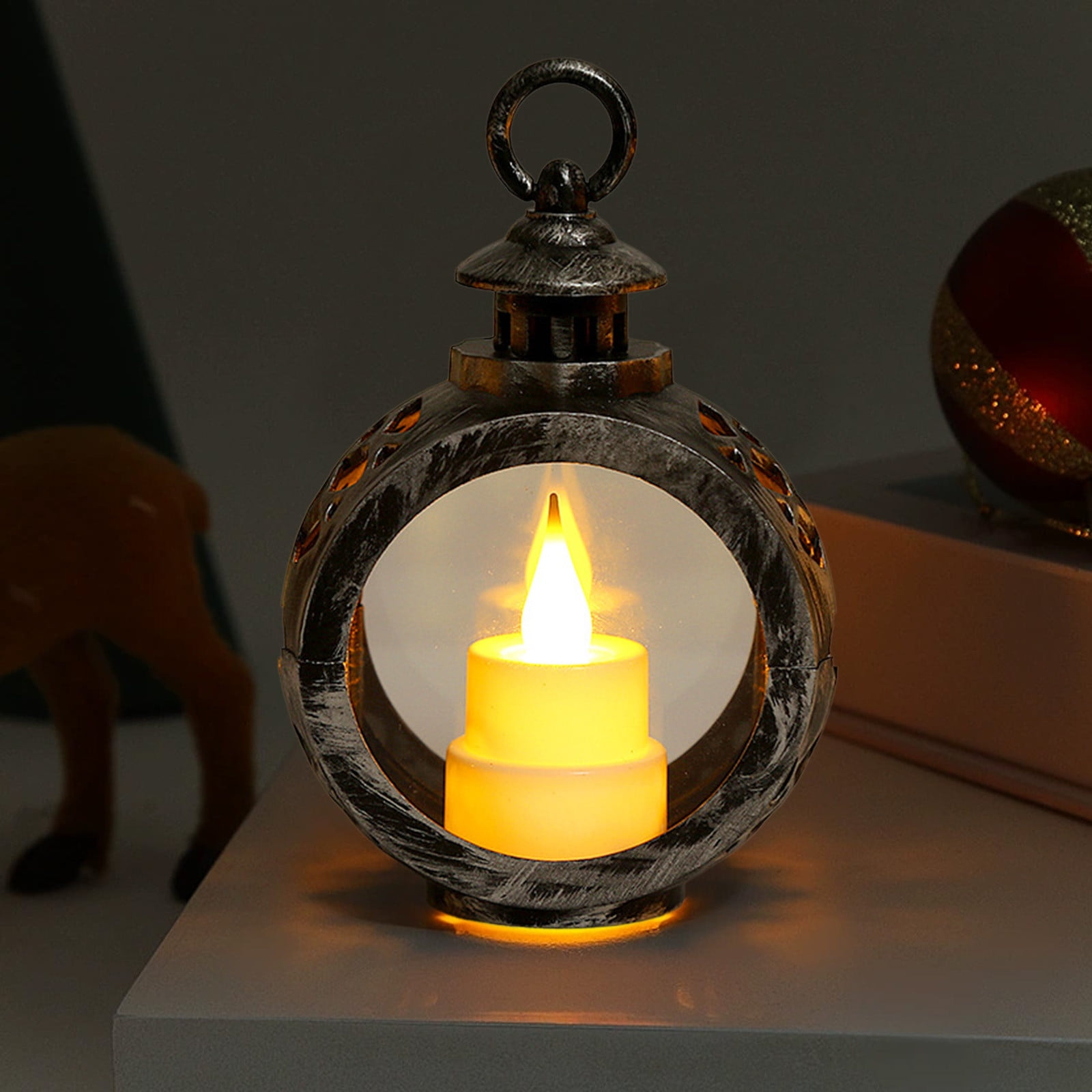 Iumwxz Flameless Candles, Mini Electronic Candle Light Battery Included ...