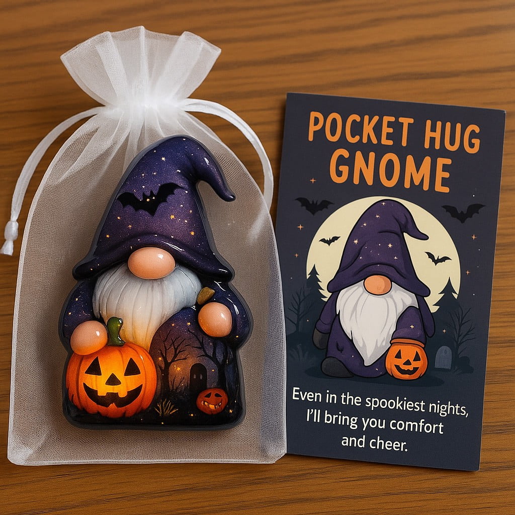 Iumwxz Halloween Pocket Ghost Decor Emotional Support P with Keychain ...