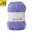 Iumwxz Hand Knitting Crochet Yarn, 25g Milk Cotton Acrylic Blend, Soft ...