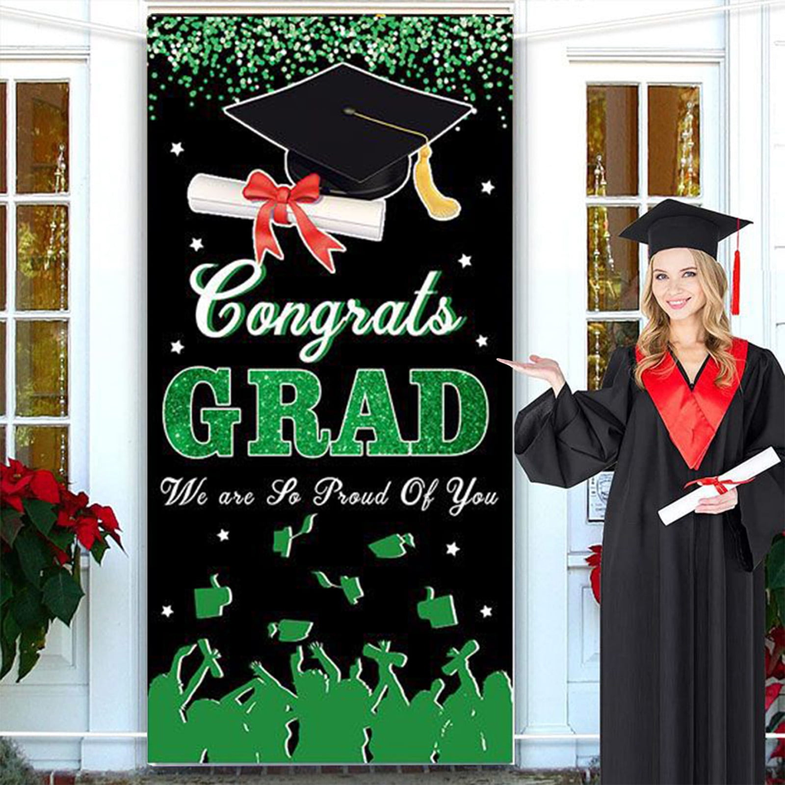 Iumwxz Holiday gift Graduation Decorations Congratulations Graduation ...