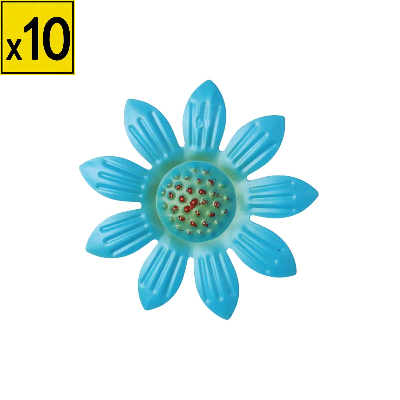 Iumwxz Iron Daisy Wall Hanging Decoration for Outdoor Garden or Indoor ...