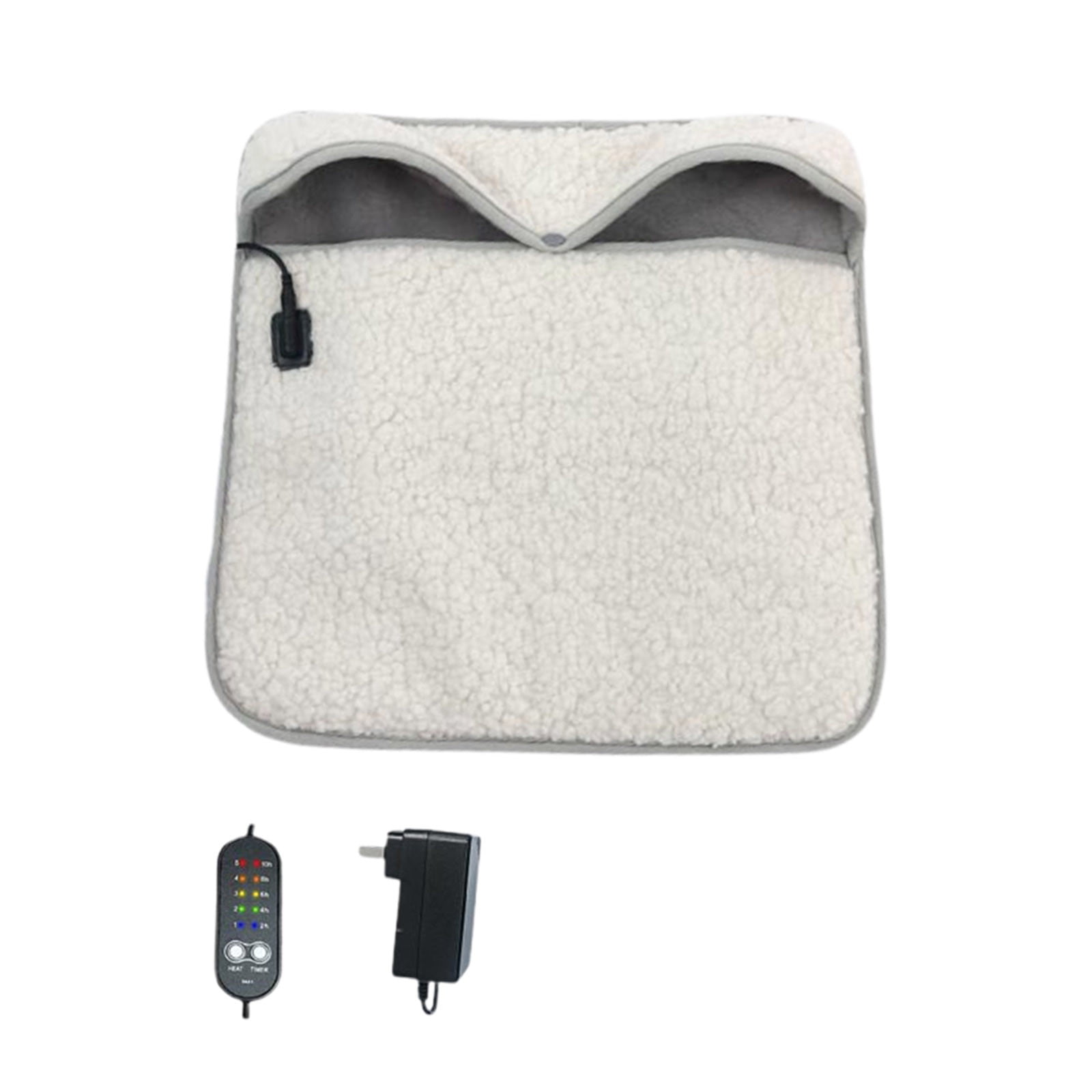 Iumwxz Lamb Velvet Rabbit Velvet Usb Foot Warmer Electric Heating Foot ...