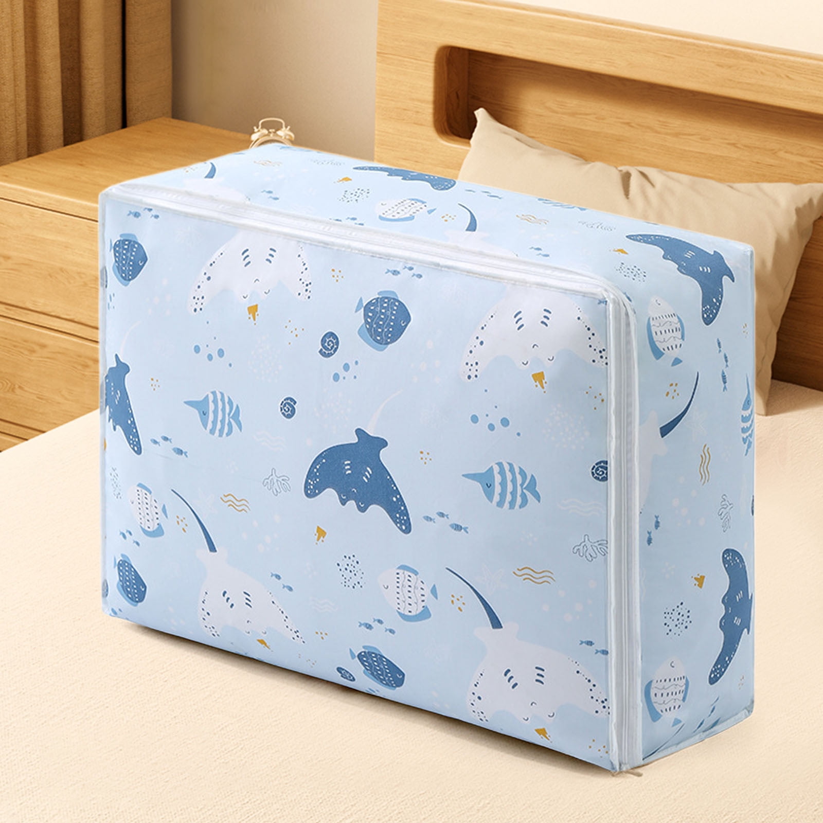 Iumwxz Portable Storage Bag with Waterproof Plastic Material, Double ...