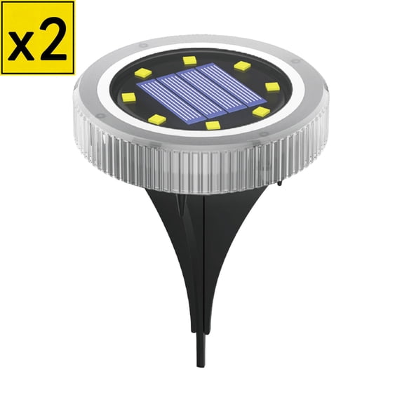 Iumwxz Solar Ground Lamp Outdoor Patio Garden Decoration with IP65 ...