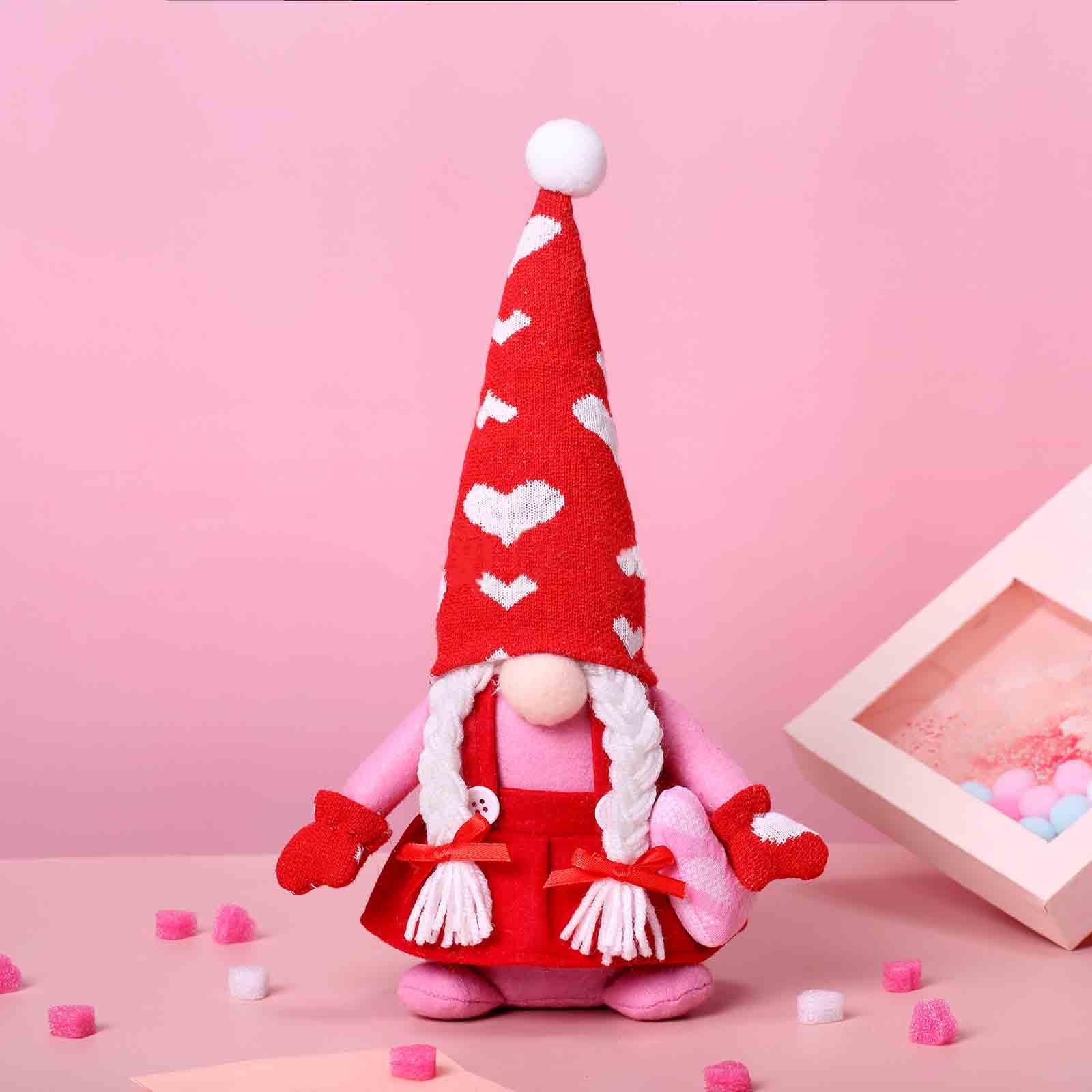 Iumwxz Valentine'S Day Trending On Social Rudolf Faceless Doll Gift ...