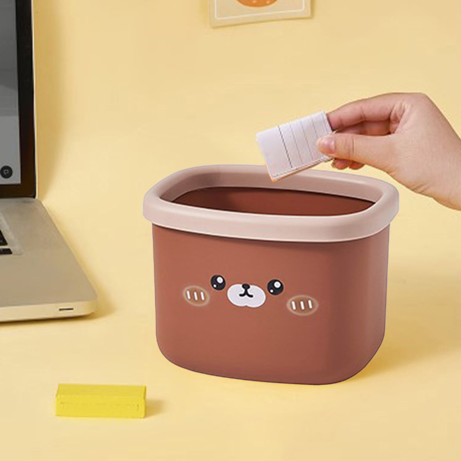 Iumwxz Desktop Wastebasket Home Bedroom Living Room Sundry Storage ...