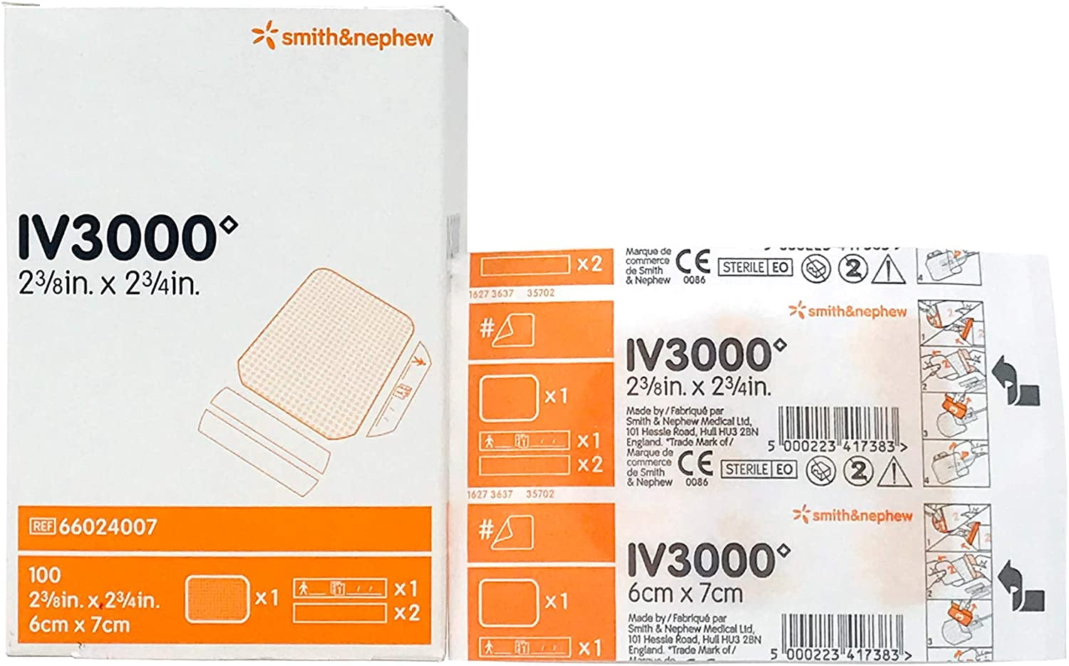 Iv 3000 1-hand 2 3/8" X 2 3/4" Trn Adh Dress - Walmart.com