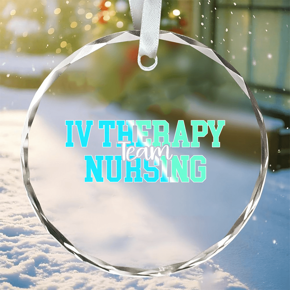 Iv Therapy Nursing Team Infusion Nurse Specialist Vintage Ornament Home ...