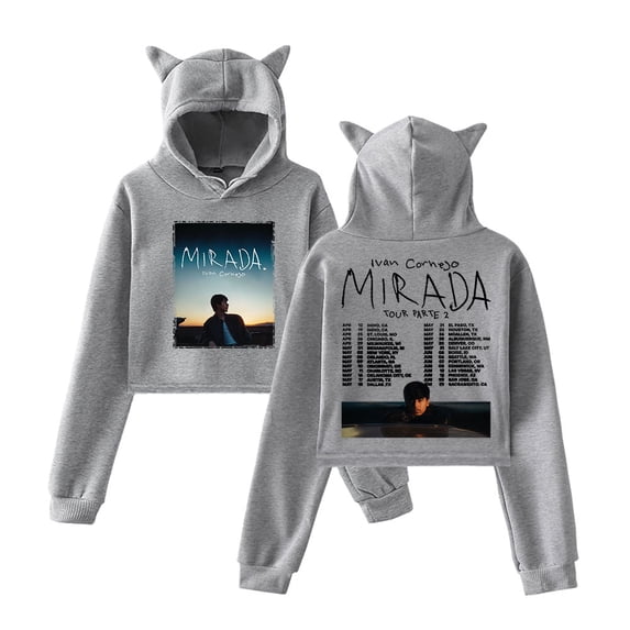Ivan Cornejo 2025 Mirada Tour Dates Merch Pullover Female Cat Ears ...