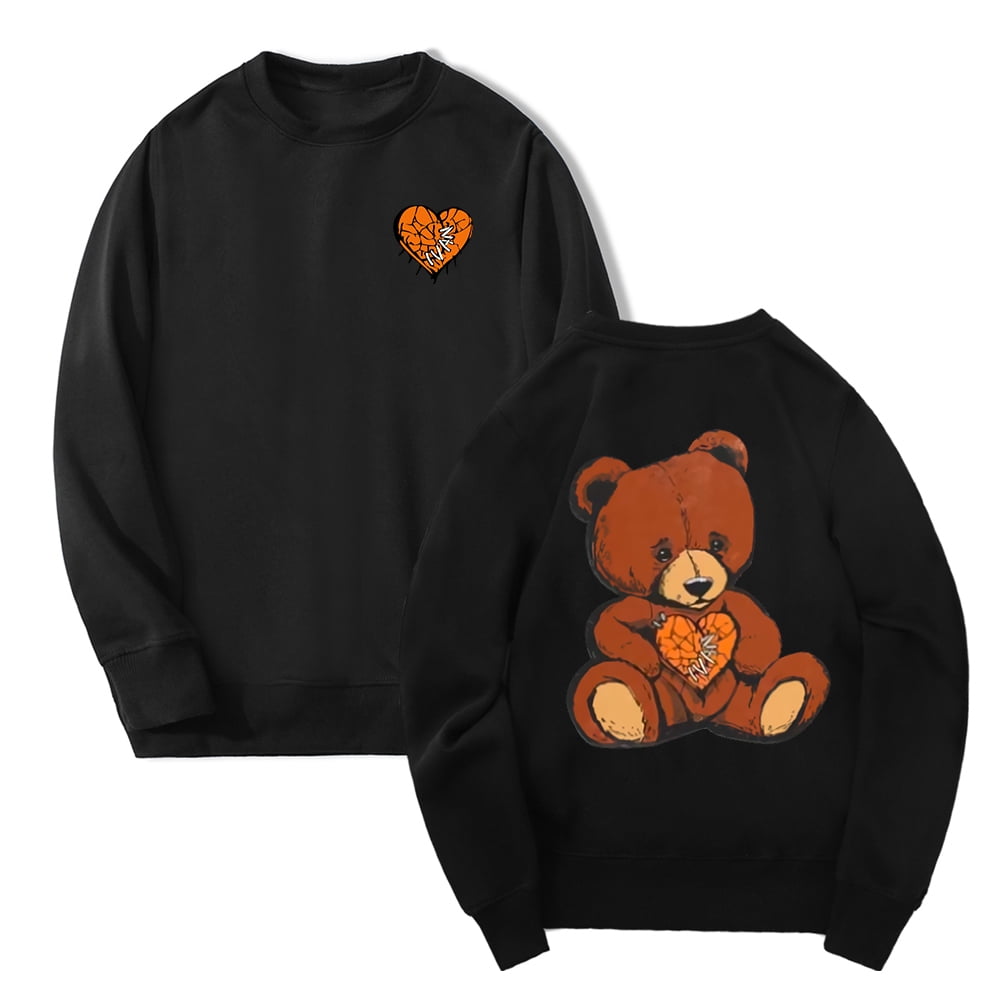 Ivan Cornejo Bear Sweatshirt Terapia Tour 2024 Crewneck Long Sleeve ...