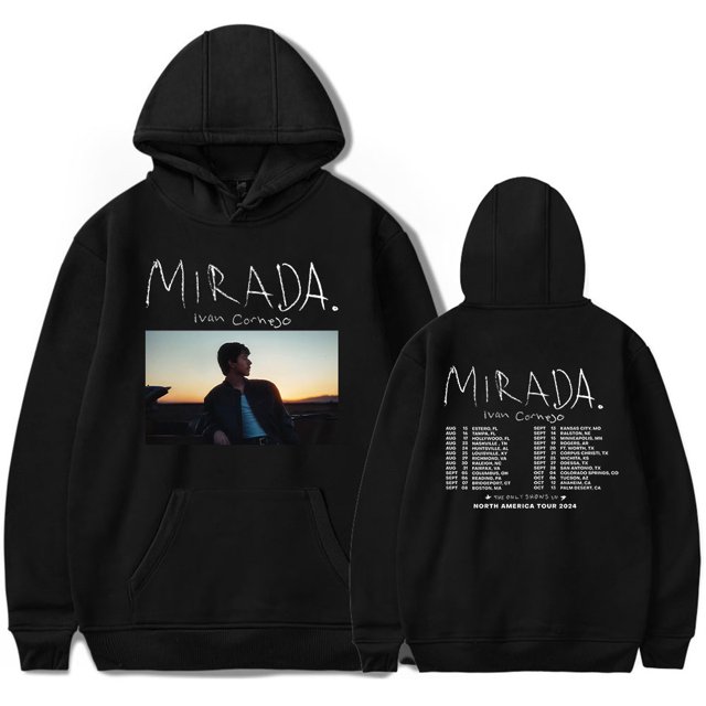 Ivan Cornejo Hoodie Mirada Tour Merch For Men/Women Unisex Long Sleeve Sweatshirt Hooded ...