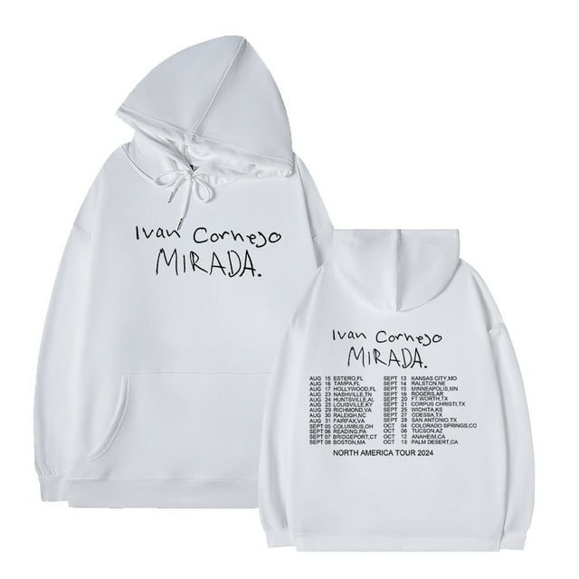 Ivan Cornejo Merch 2024 Mirada Tour Hoodie Sweatshirt - Walmart.com