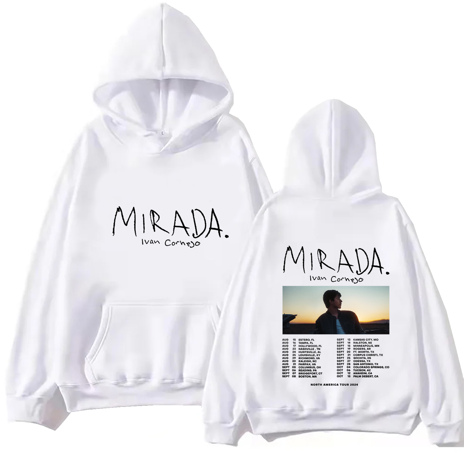 Ivan Cornejo Merch Hoodie Mirada Tour Fashion Pullover Crewneck ...