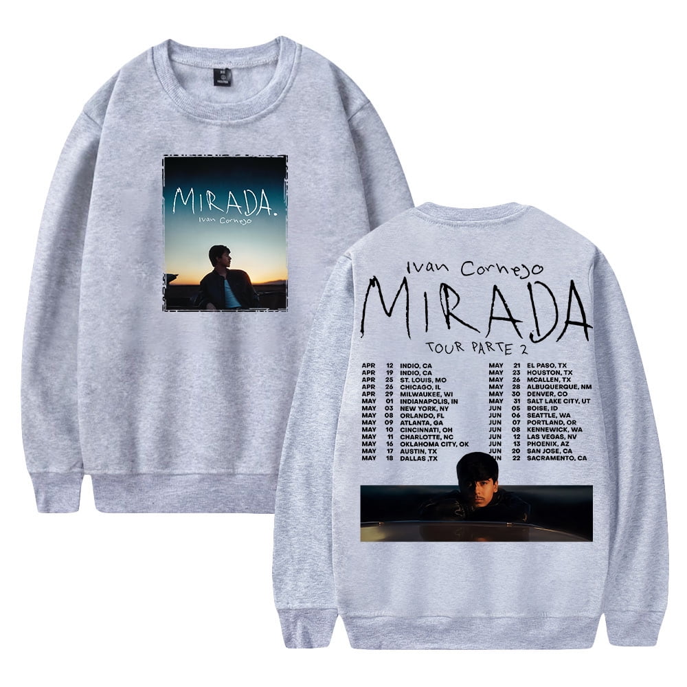 Ivan Cornejo Merch Mirada 2025 Tour Crewneck Long Sleeve Streetwear ...