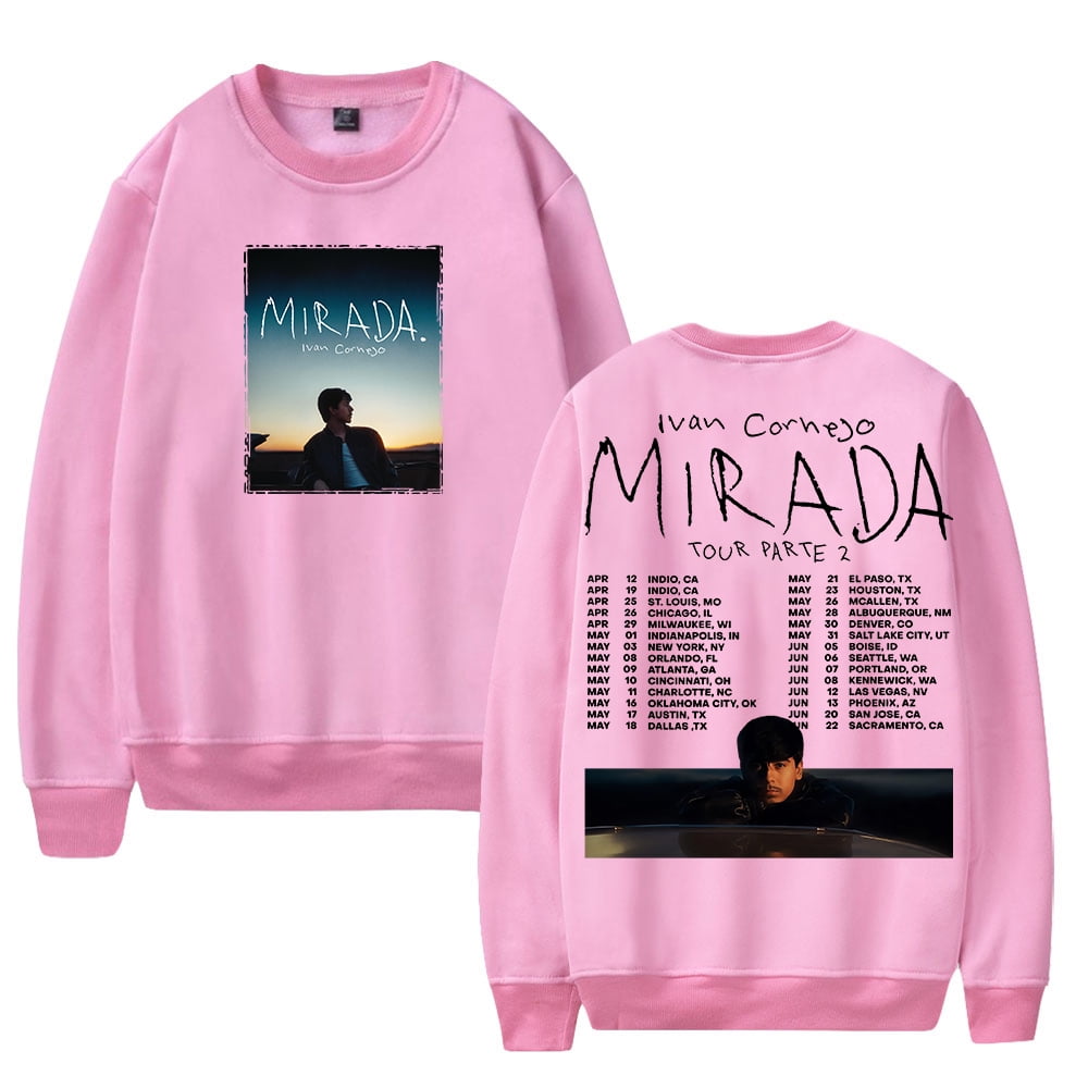 Ivan Cornejo Merch Mirada 2025 Tour Crewneck Long Sleeve Streetwear ...