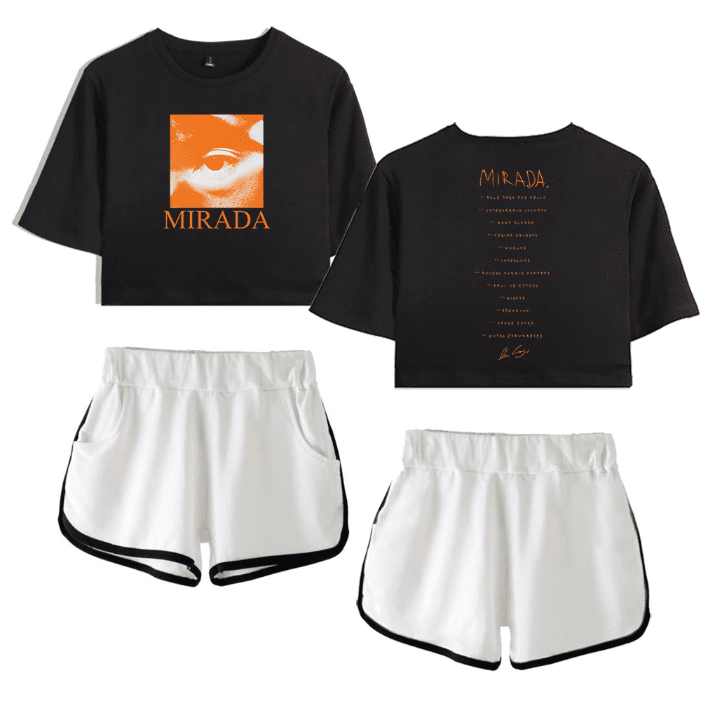 Ivan Cornejo Merch Mirada Crop Top T-shirt With Shorts T Shirt Women ...