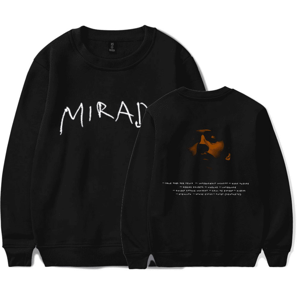 Ivan Cornejo Merch Sweatshirt Mirada Tracklist Crewneck Men Women Long ...