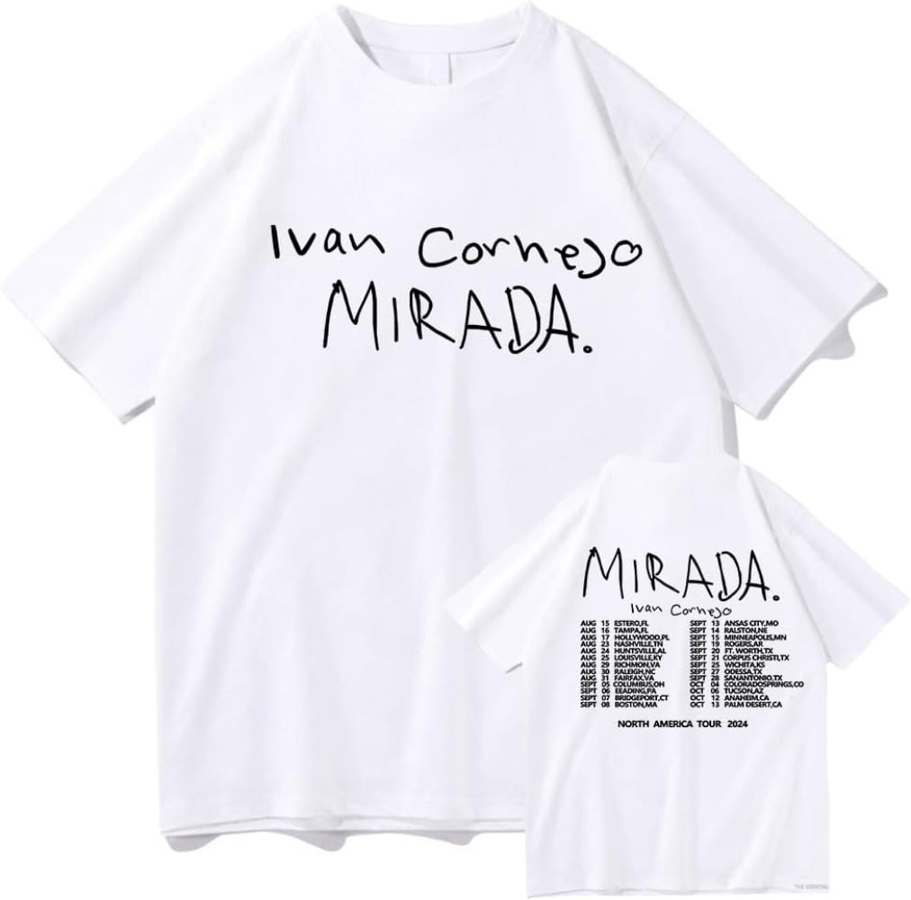 Ivan Cornejo Merch T-Shirt Women Men Tour Fashion Tee Streetwear Tshirt ...