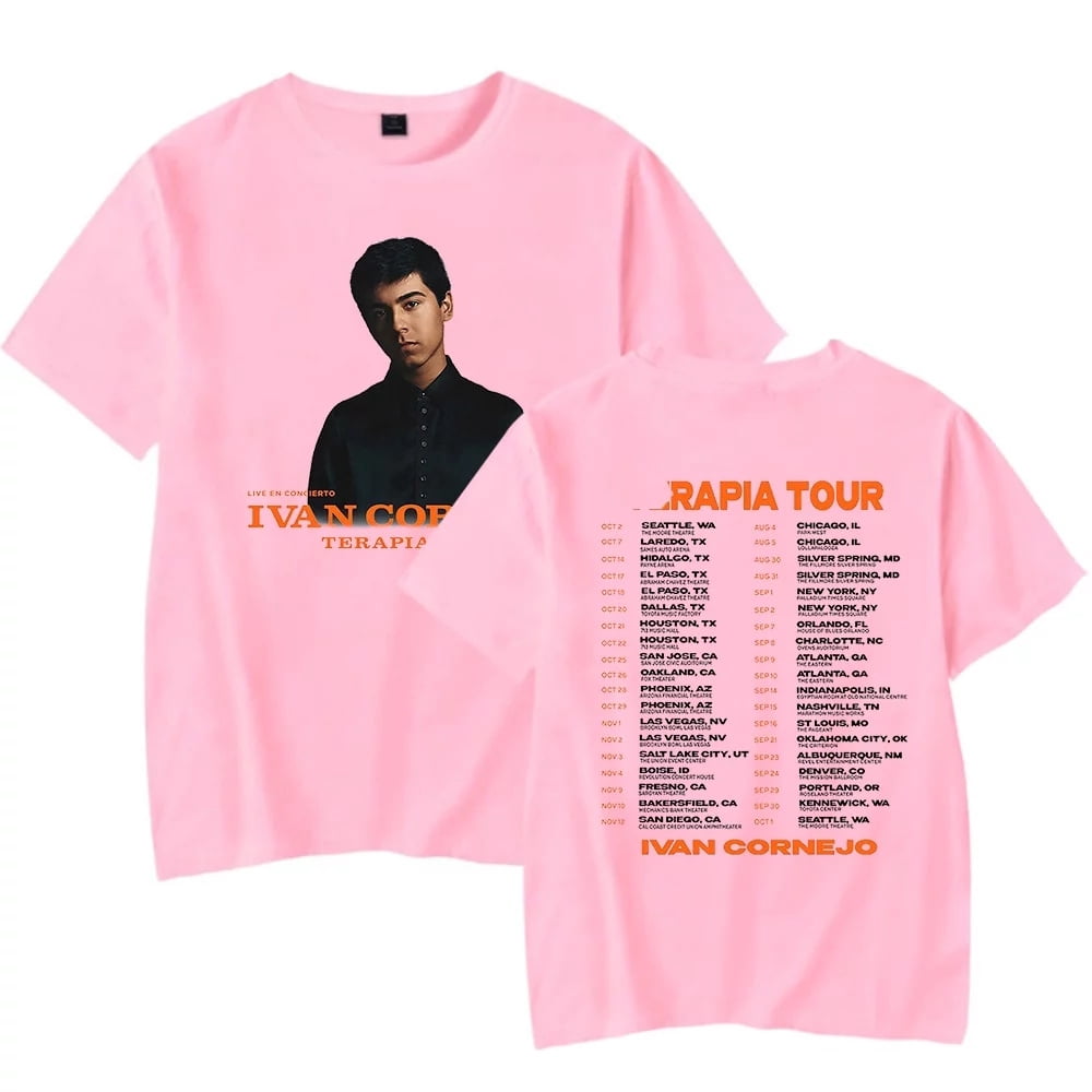 Ivan Cornejo Merch Terapia Tour 2023 Women Men Casual T-shirt - Walmart.com