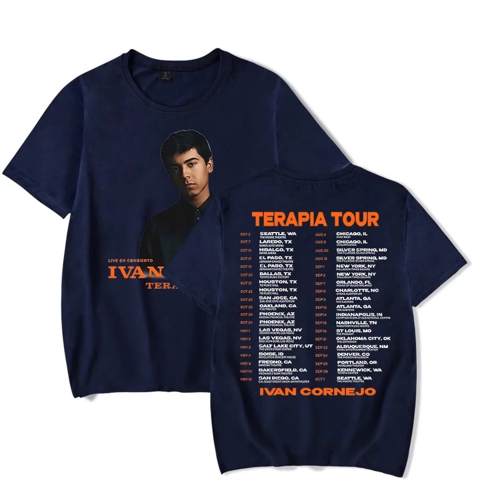 Ivan Cornejo Merch Terapia Tour 2023 Women Men Casual T-shirt - Walmart.com